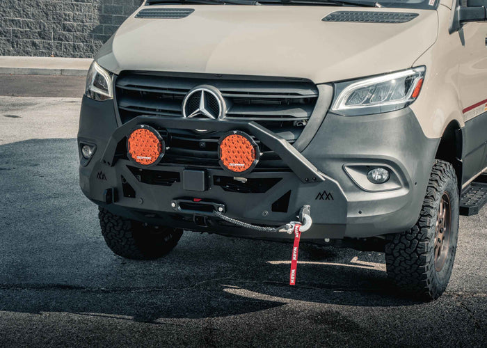 Mercedes Sprinter (2019+) Scout Front Bumper – Overland Xtreme